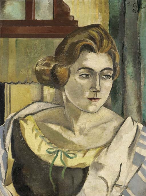 Paul Nash | Portrait of Alice Daglish (1921) | MutualArt