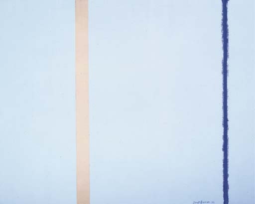 Barnett Newman | Black Fire I (1961) | MutualArt