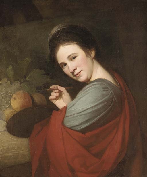 George Romney | Portrait of Elizabeth Ramus (1751-1848), daughter of ...