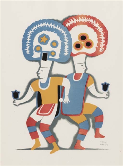 Carlos Mérida | Dances of Mexico, New York, F.A.R. Publishers, Ltd ...