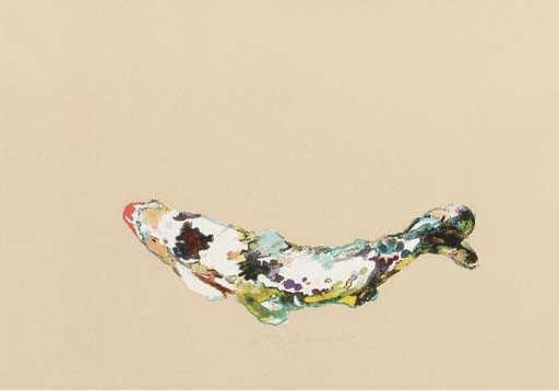 Joseph Raffael | Haiku Fish II; III; and IV | MutualArt