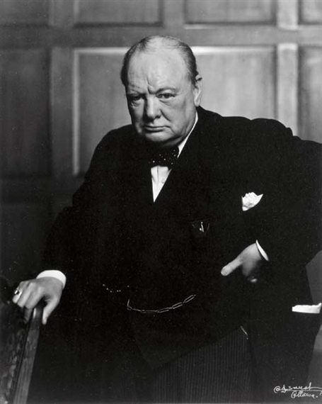 Yousuf Karsh | Winston Churchill (1941) | MutualArt