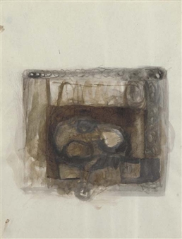 Eva Hesse | UNTITLED (1961) | MutualArt
