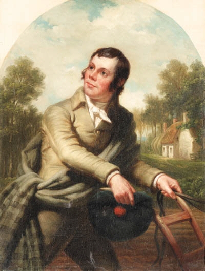 George Henry Hall | Portrait of Robert Burns | MutualArt