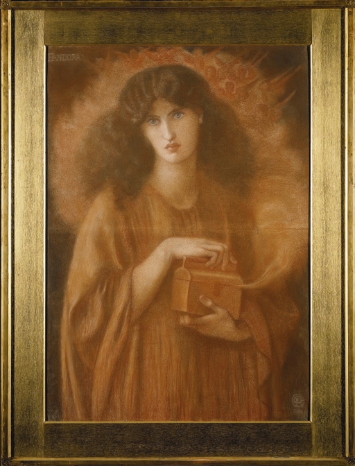 Dante Gabriel Rossetti | PROSERPINE (1880) | MutualArt
