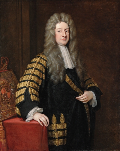 Godfrey Kneller | Portrait of Vice-Admiral James Berkeley, 3rd Earl of ...