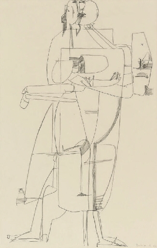 George Fullard | Couple embracing (1960) | MutualArt