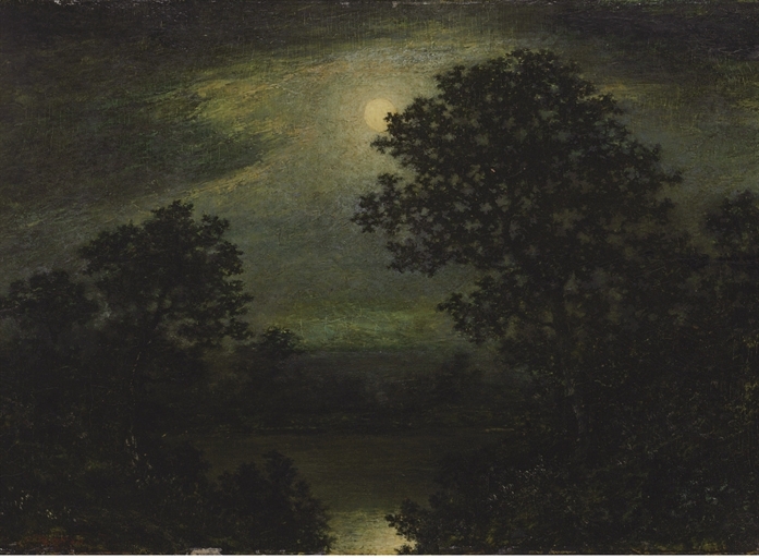 Ralph Albert Blakelock | Moonlight | MutualArt
