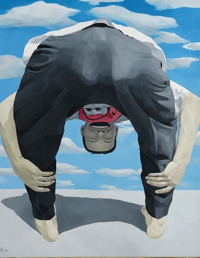 Yue Minjun | Untitled (1998) | MutualArt