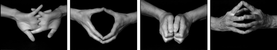Bill Viola | Four Hands (2001) | MutualArt