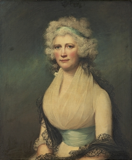 Richard Cosway | Portrait of a lady traditionally identified as Mrs ...