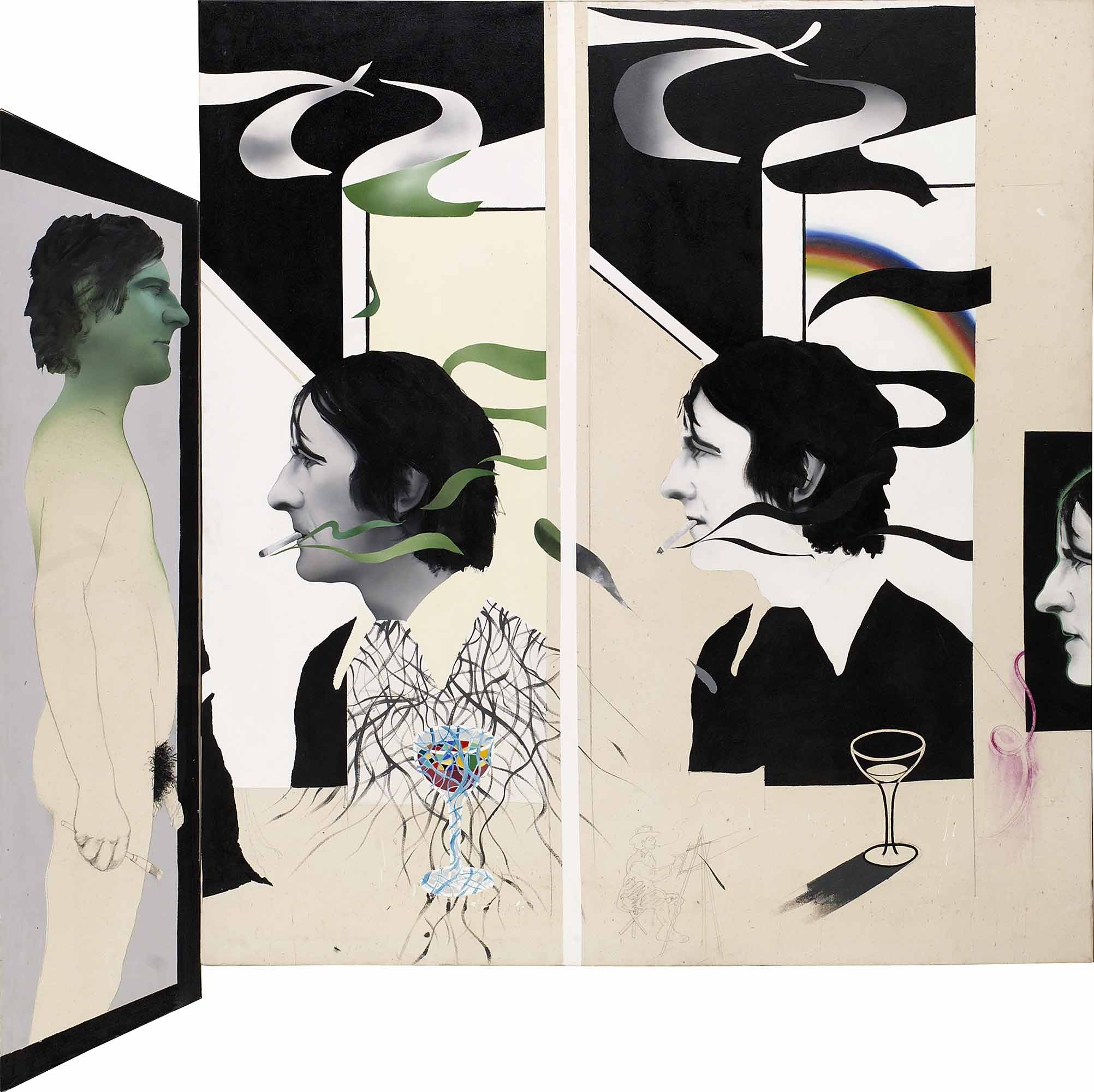 Michael Farrell | SELF PORTRAIT (1976 - 1977) | MutualArt