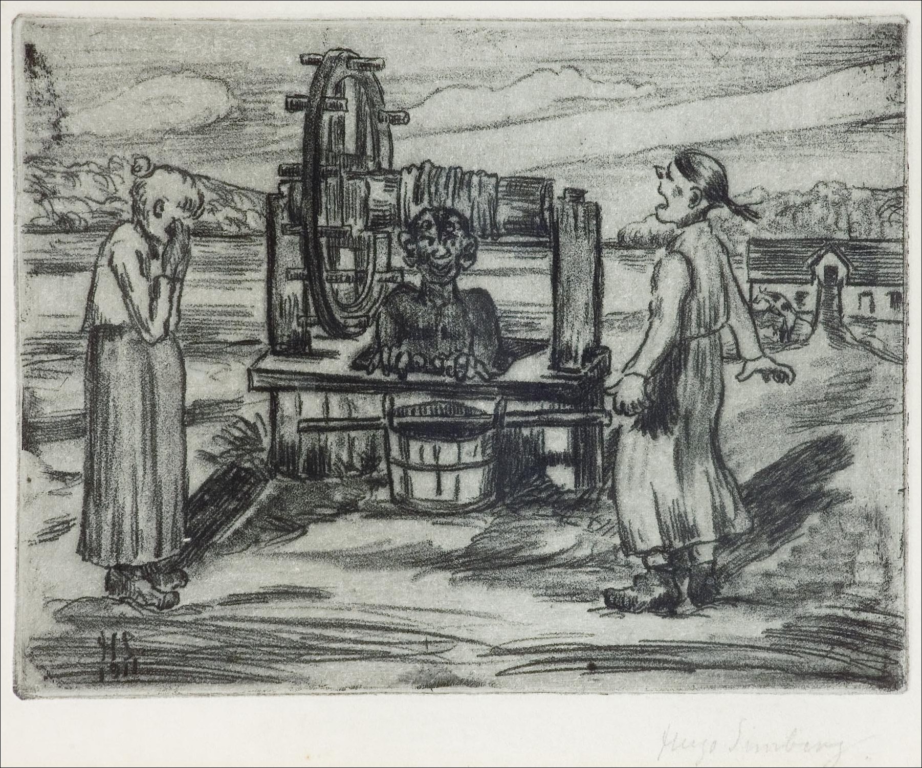 Hugo Simberg | PIRU KAIVOSSA | MutualArt