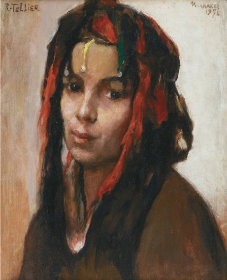 Tellier Raymond | Jeune marocaine (1978) | MutualArt