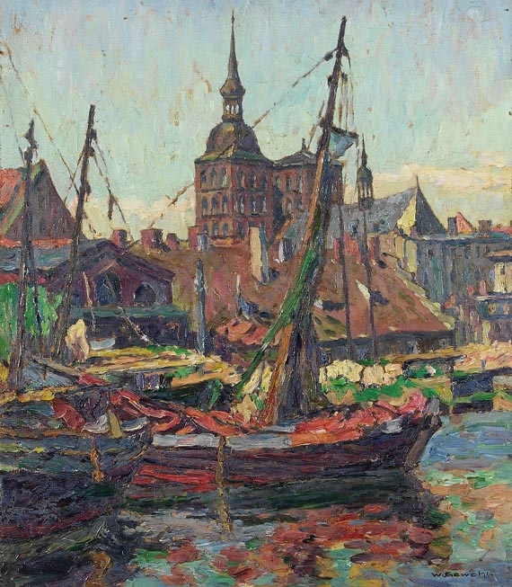 Waldemar Sewohl | Fischereihafen Stralsund. | MutualArt