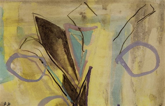 Hannah Höch | Blume abstrakt (1955) | MutualArt