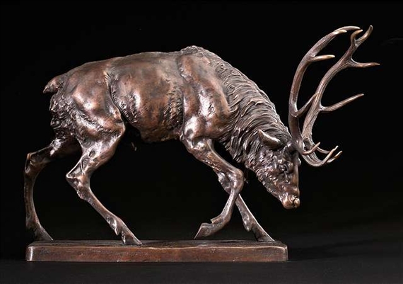 Helmut Diller | A deer | MutualArt