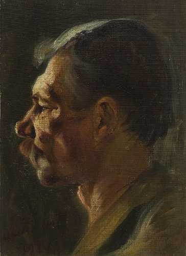 Leo Putz | Herrenportrait (1914) | MutualArt