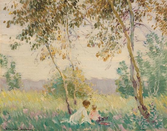 Edward Dufner | 104 Artworks at Auction | MutualArt