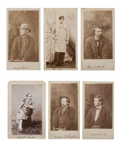Alexander Gardner | Lincoln Conspirators, comprising Lewis Payne (née ...