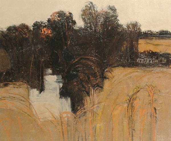 John Scorror O'Connor | Small Pool and Spinney | MutualArt