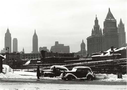 Harold Roth | Two works : Brooklyn Bridge; Lower East Side (1947 ...