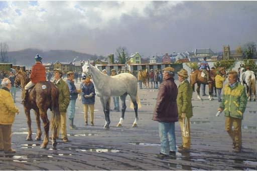 Peter Curling | At the races | MutualArt