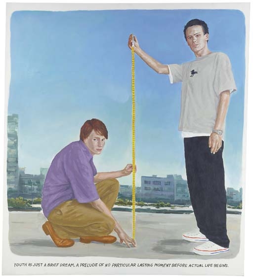 Markus Muntean & Adi Rosenblum | Untitled (Youth is just a brief dream, a prelude of no ...