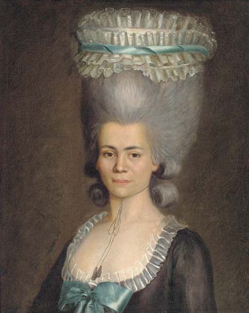 Jens Juel | PORTRAIT OF PRINCESS LOUISE AUGUSTA OF DENMARK | MutualArt
