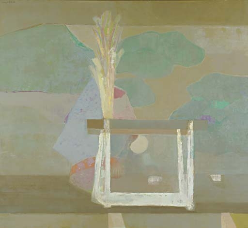 Kenzo Okada | Young bamboo (Diptych) | MutualArt