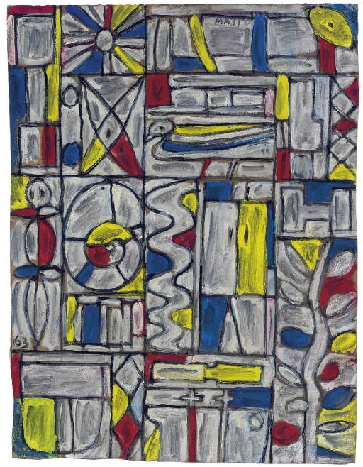 Francisco Matto | Constructivo en blanco (1963) | MutualArt