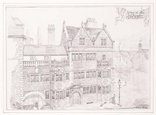 William Richard Lethaby | Architectural drawings including: A House of ...