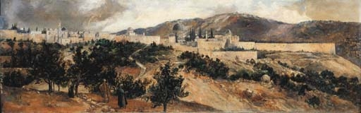 Thomas Ralph Spence | Jerusalem View (1898) | MutualArt