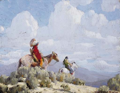 W. Herbert Dunton | Indians of Taos | MutualArt
