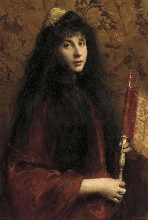 Jewish Woman Painting