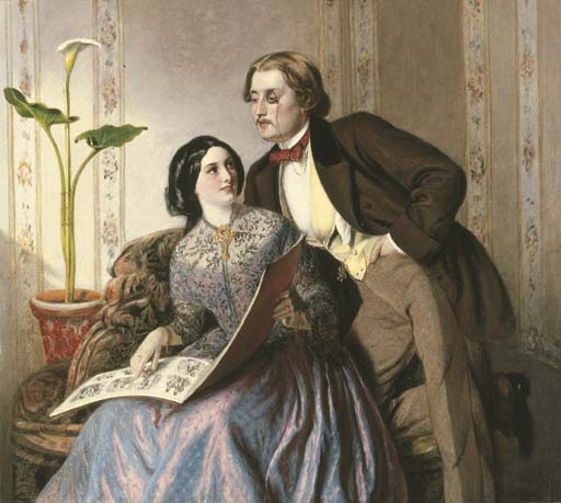 Rebecca Solomon | A Fashionable Couple | MutualArt