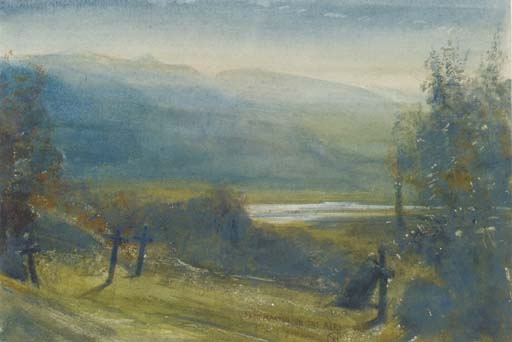 John William Inchbold | Saint Martin in the Alps | MutualArt