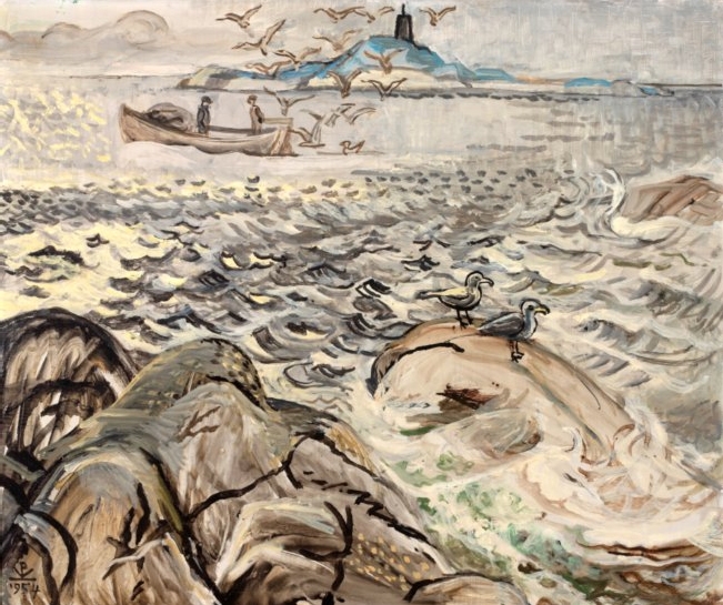 Per Krohg | Fiske langs kysten (1954) | MutualArt