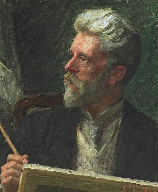 Laurits Regner Tuxen | Selfportrait | MutualArt