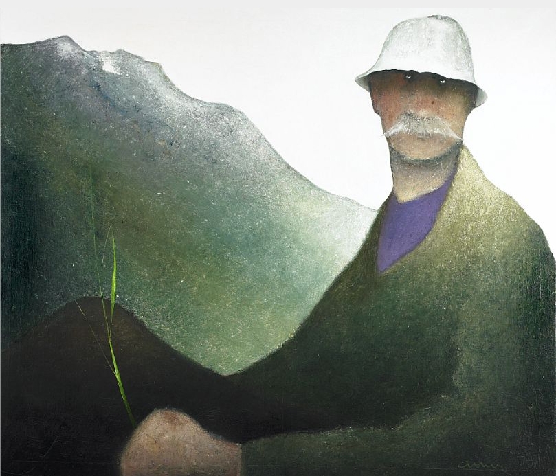 Albert Bertelsen | Fjeldlys, Færøerne (1978) | MutualArt