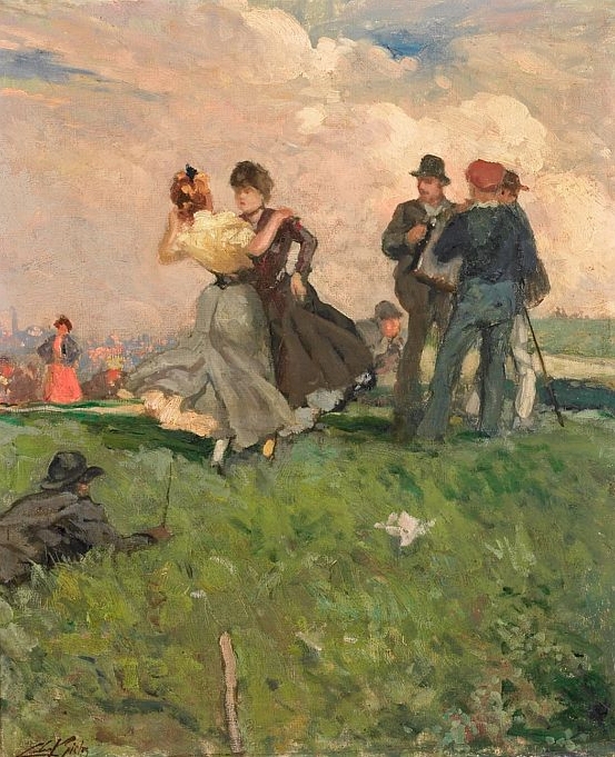 Alméry Lobel-Riche | Dance and music on the Bastille | MutualArt