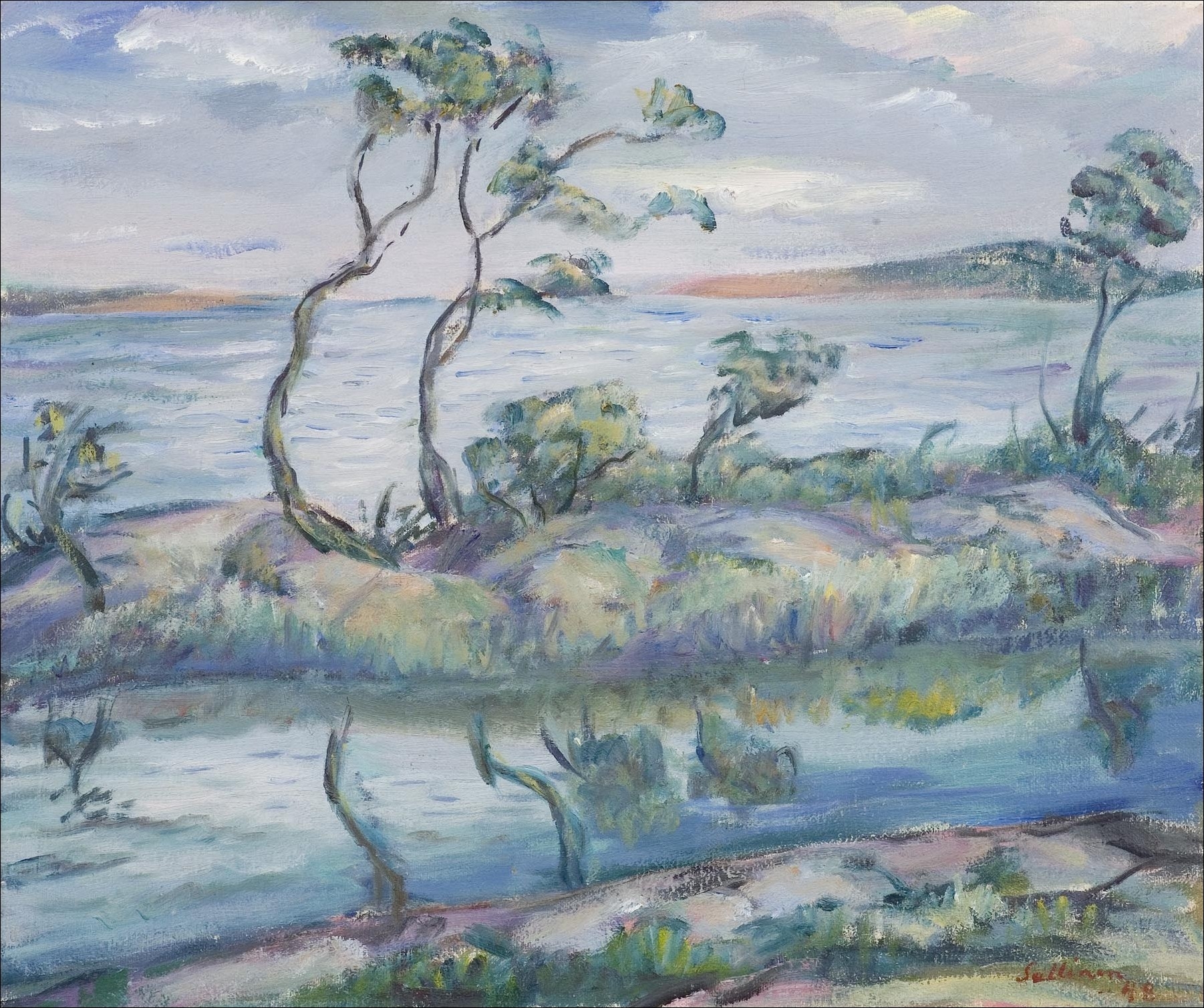 Tyko Sallinen | RANTAMAISEMA (1948) | MutualArt