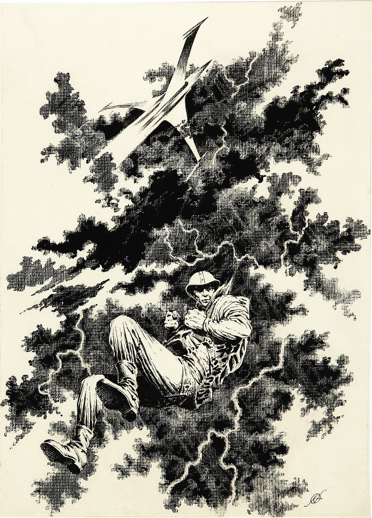 Frank Kelly Freas | Space Jump, original science fiction magazine ...