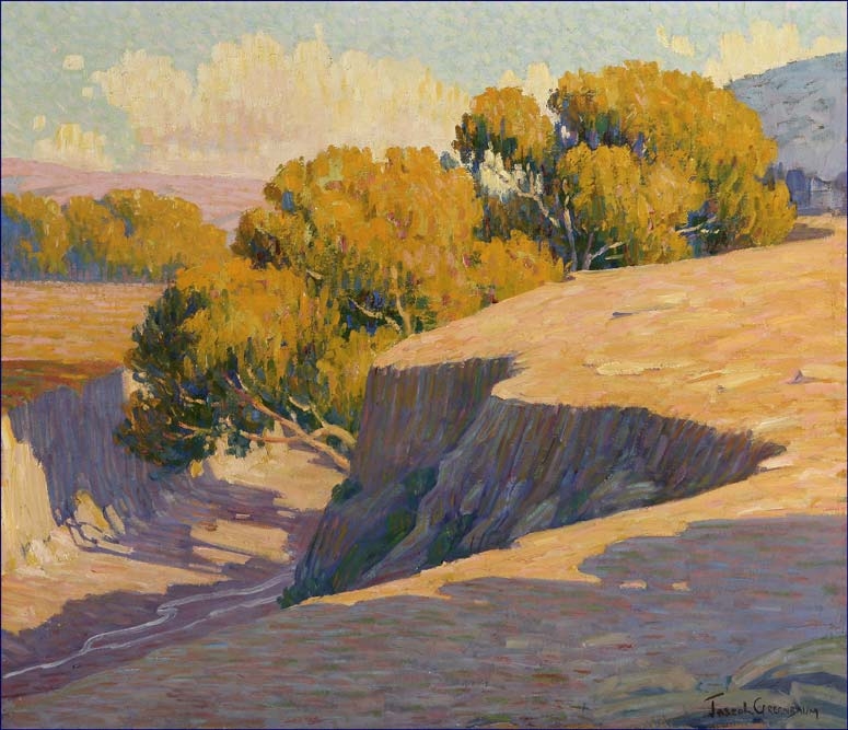 Joseph David Greenbaum | Summer canyon landscape | MutualArt