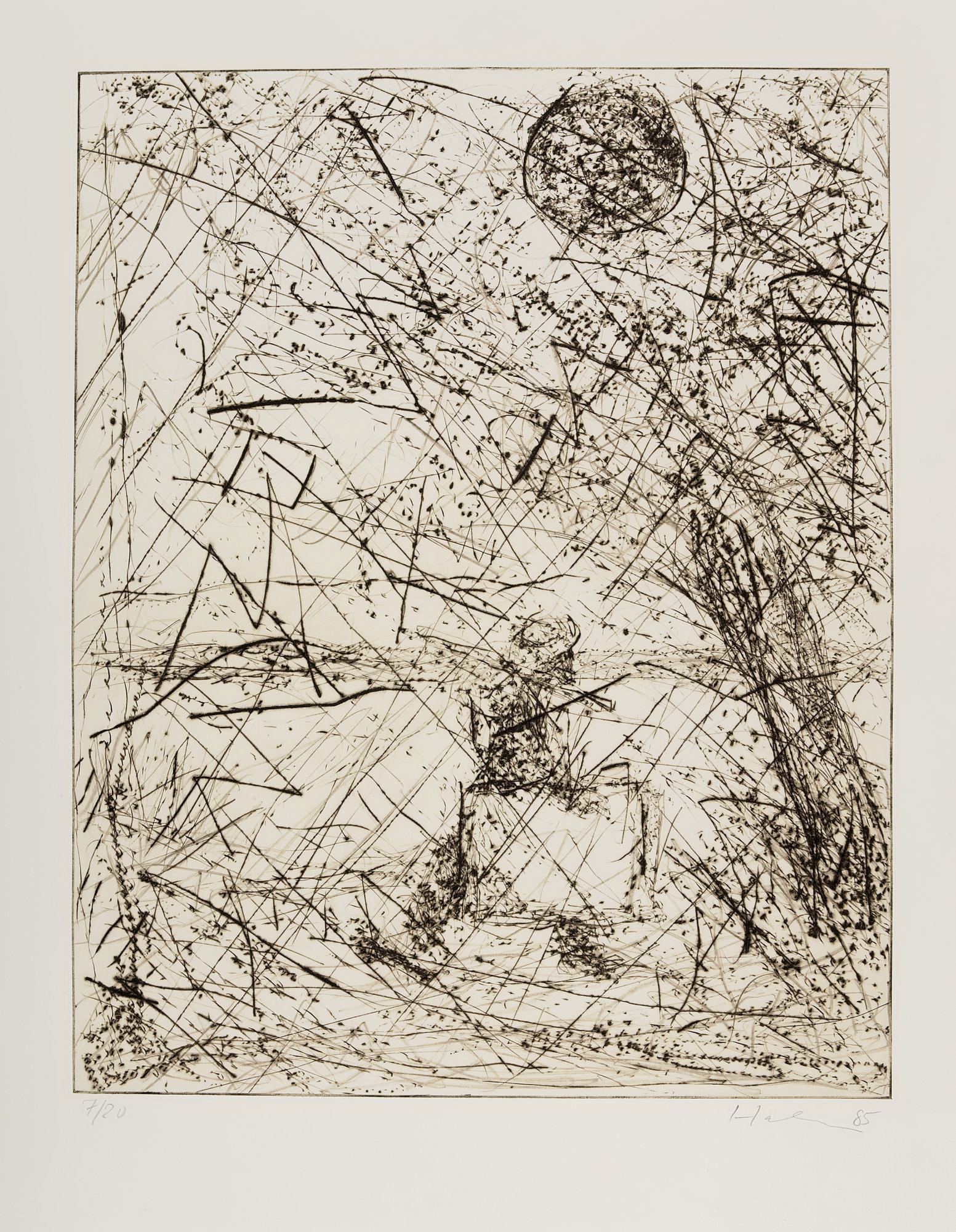 Friedemann Hahn | 6 Bll.: Krähenschlag (1985) | MutualArt