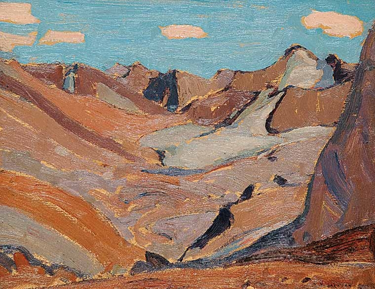 Alexander Young Jackson | The Colin Range, Jasper Park (1924) | MutualArt