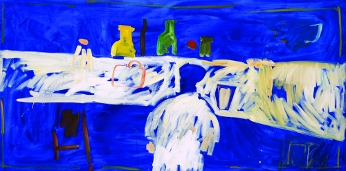 Phil Kelly | Bar azul (1998) | MutualArt