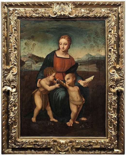 Raffaello Sanzio | Madonna with the Goldfinch | MutualArt