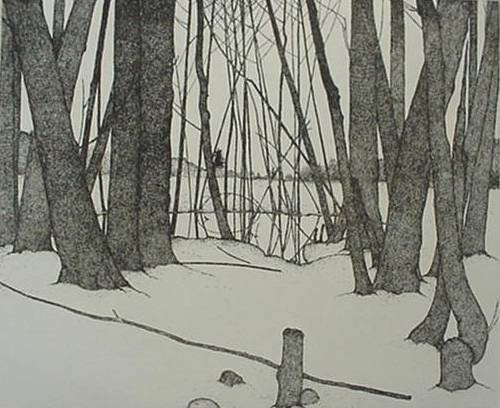 Art Hansen | Winter Forest | MutualArt