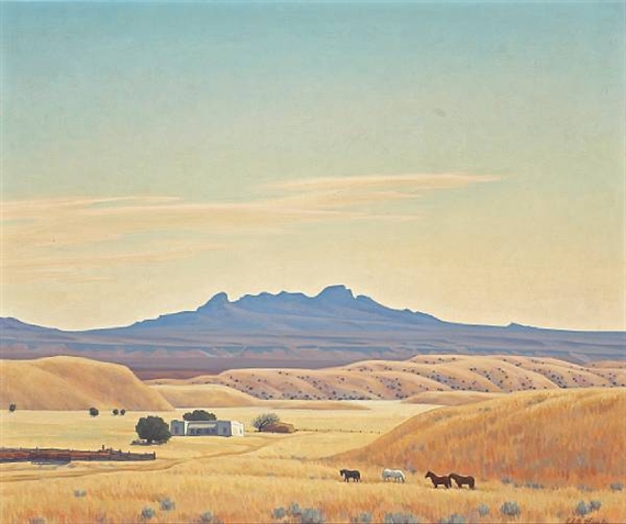 Edith Anne Hamlin | Arizona Grasslands | MutualArt